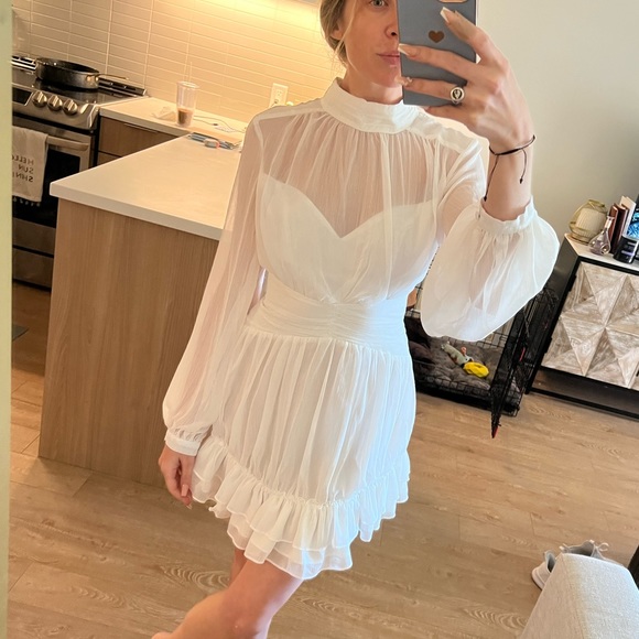Selfie Leslie White Dress